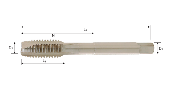 HSS Cobalt Machine Tap Spiral Pointed (PO)